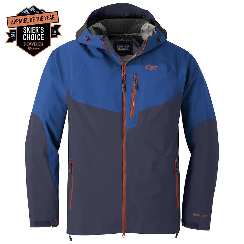 Outdoor Research Mens Hemispheres Gore-Tex Jacket Naval Blue/Cobalt