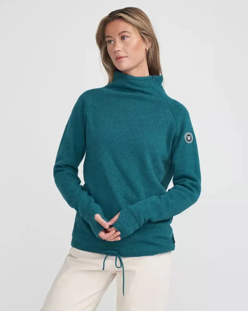 Holebrook Womens Martina Windproof Sweater Peacock