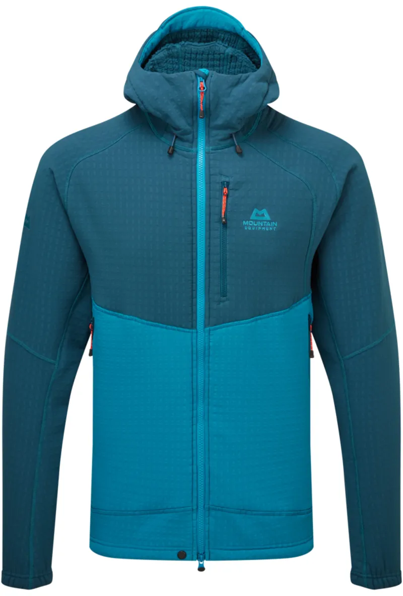 Mountain Equipment Mantle Hooded Jacket in Mykos/Majolica