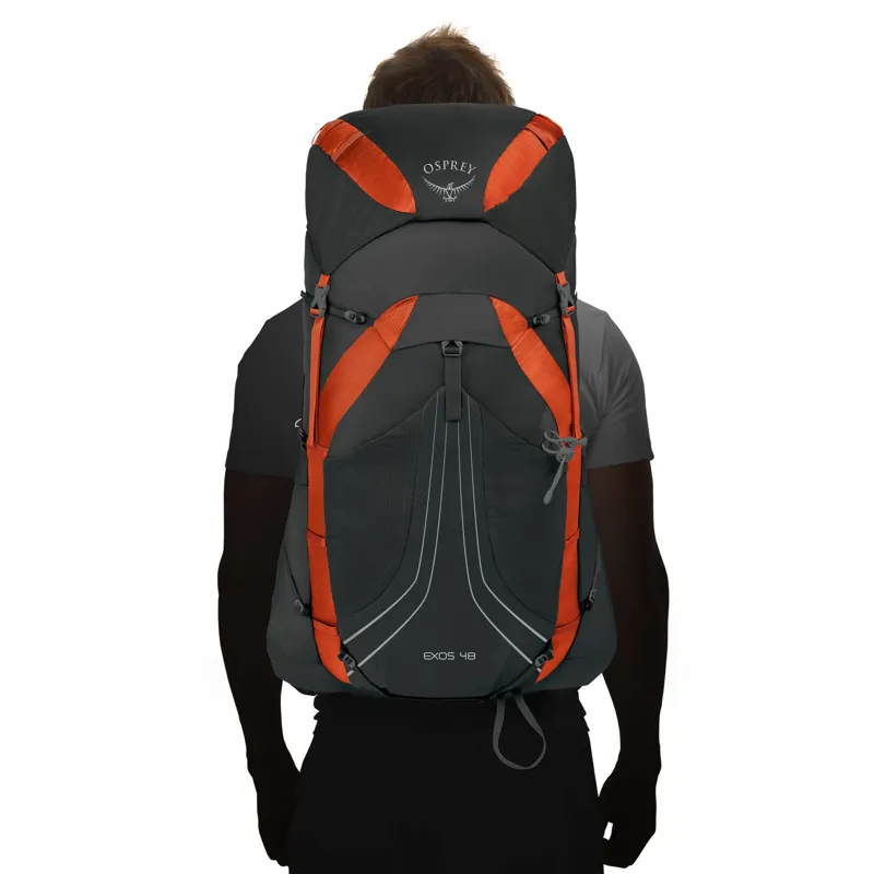 Osprey Exos 48 Blaze Black