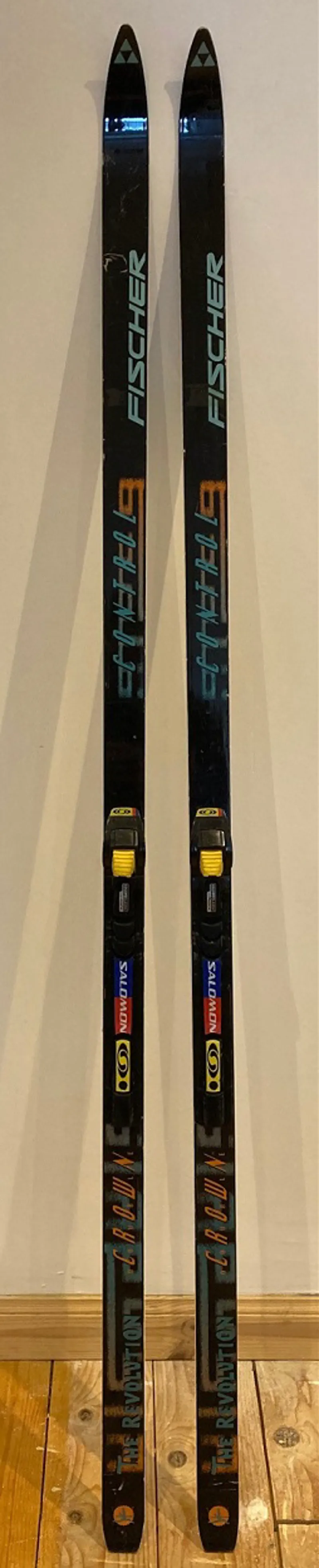 Fischer The Revolution 167cm Cross Country Ski with Salomon SNS Profile ...