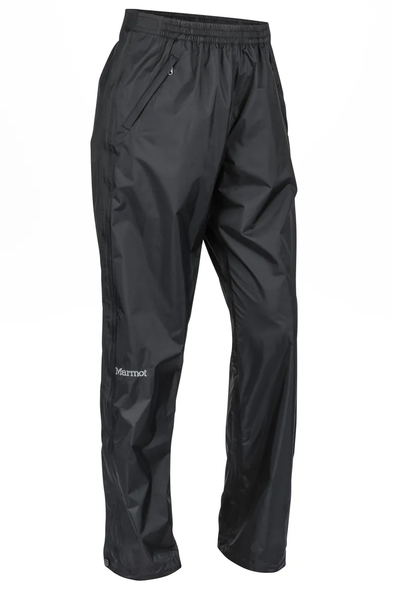 Marmot Womens Precip Full Zip Waterproof Pant Black