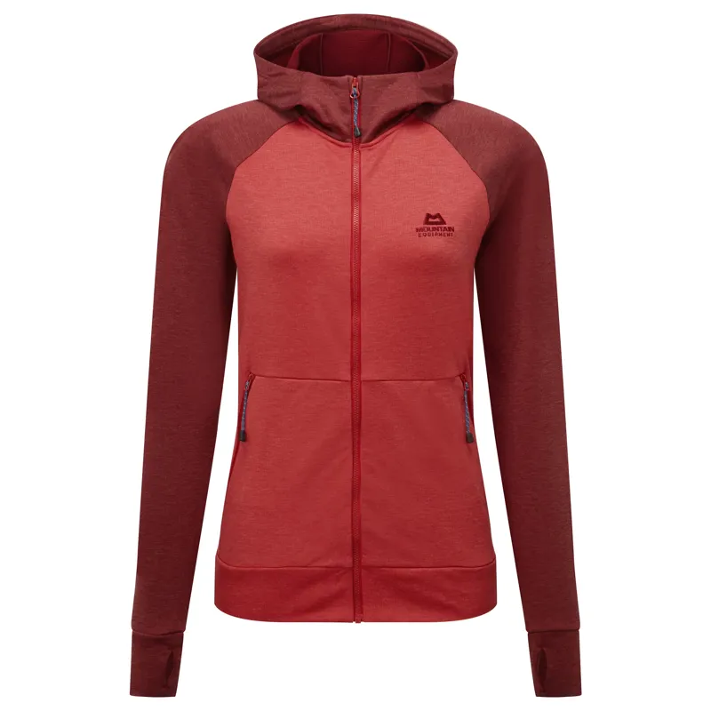 W's Mountain Equipment Endika Hooded Jacket Capsicum/TibetanRed