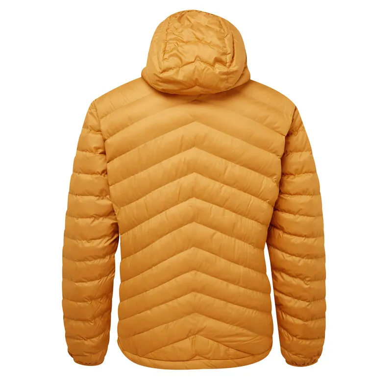 Sherpa Mens Annapurna Hooded Jacket Masala Orange